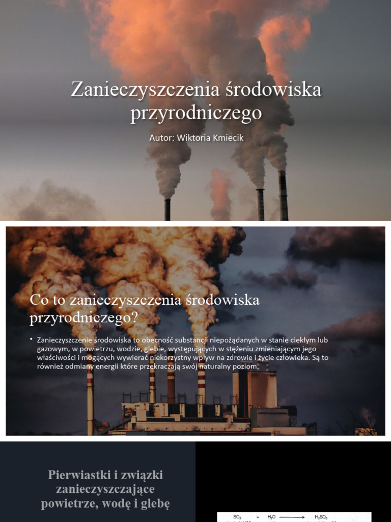 Chemia Prezentacja - Kopia | PDF