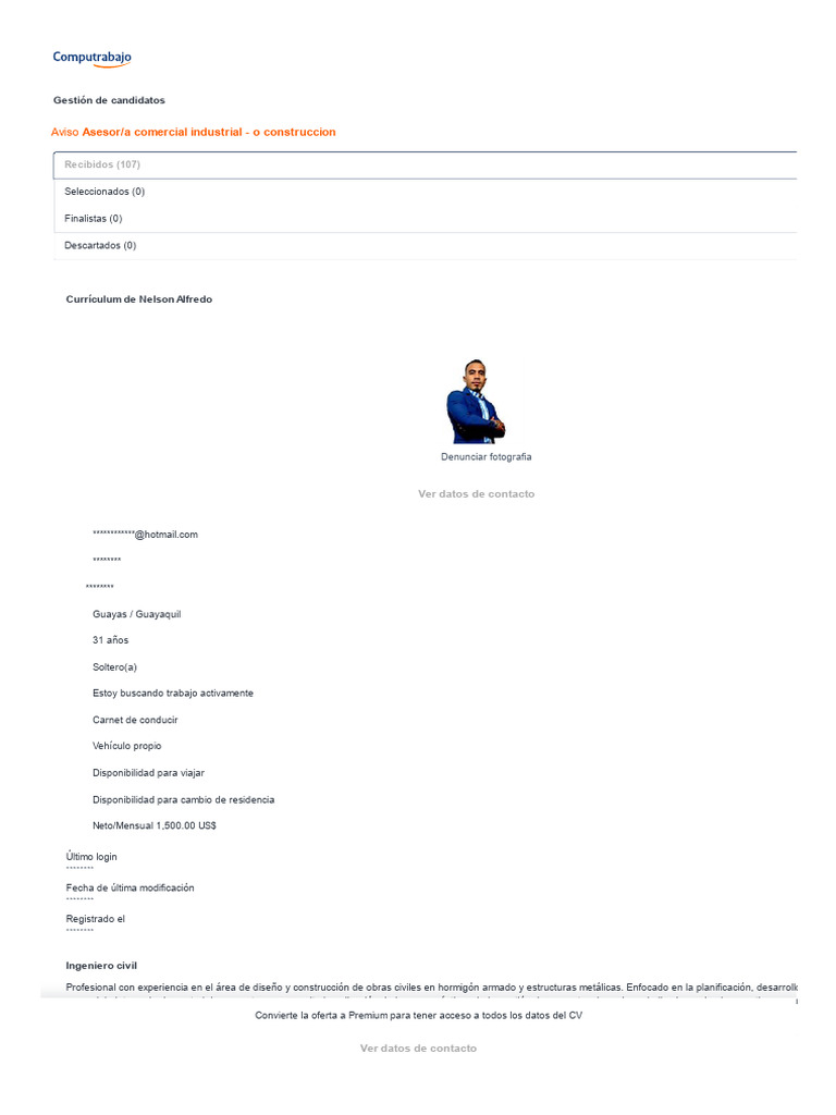 Detalle CV 6 | PDF | Microsoft | Microsoft Office