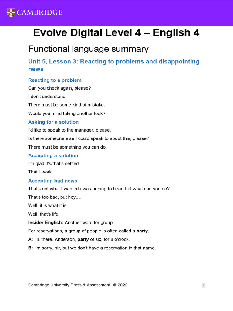 Unit 5 - E4 - Functional language | PDF