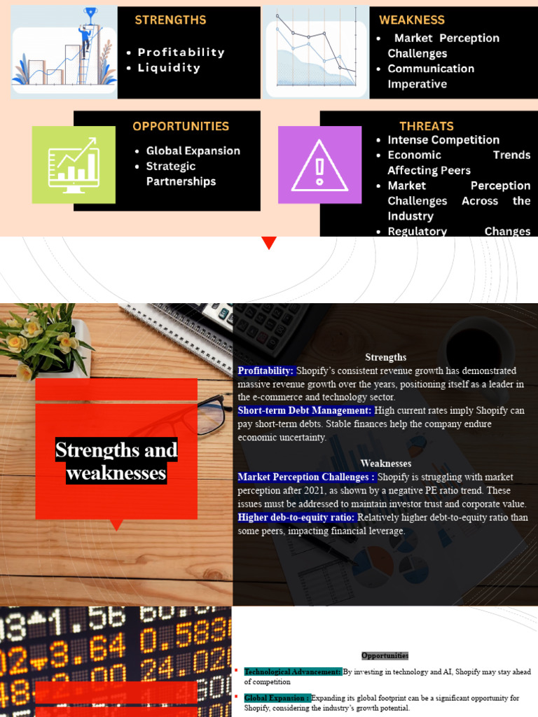 SWOT - Peer Group Analysis_Shopify | PDF | Mergers And Acquisitions | Price–Earnings Ratio