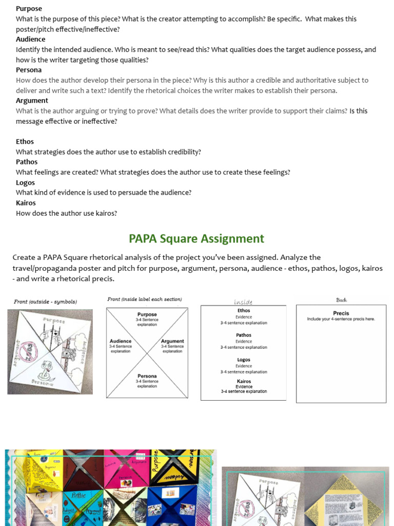 PAPA Square Guidelines | PDF