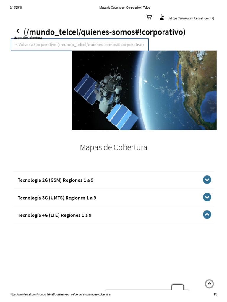 Mapa de Cobertura Bonfil - Telcel | PDF