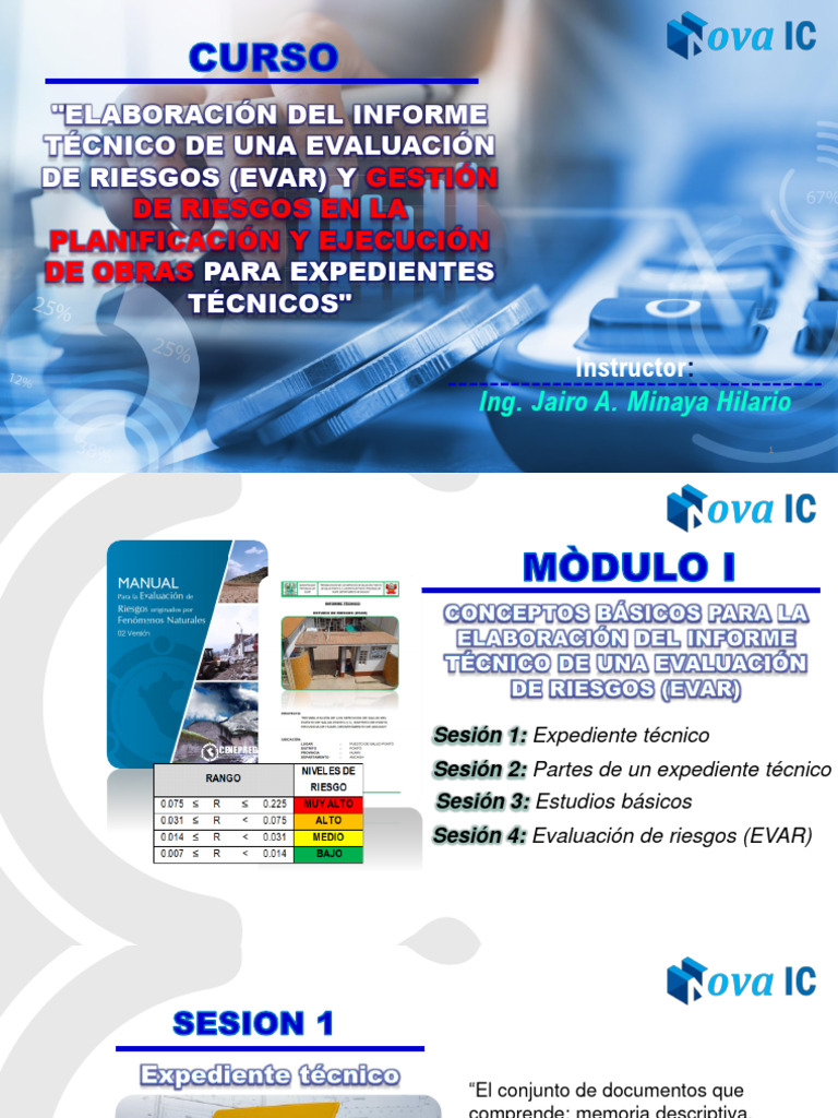 Presentación Del Curso - en Vivo (Nova Ic) - Modulo 1 | PDF ...