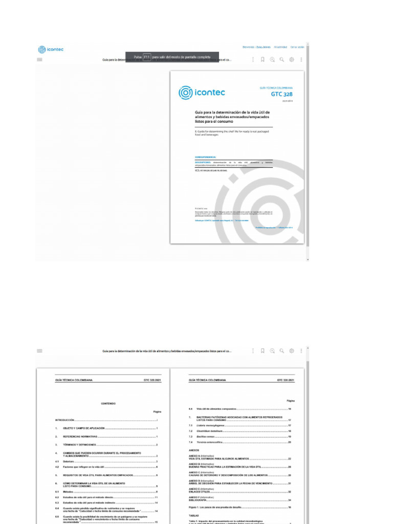 GUIA 328 Guía Determinación de La Vida Útil de Alimentos y Bebidas ...