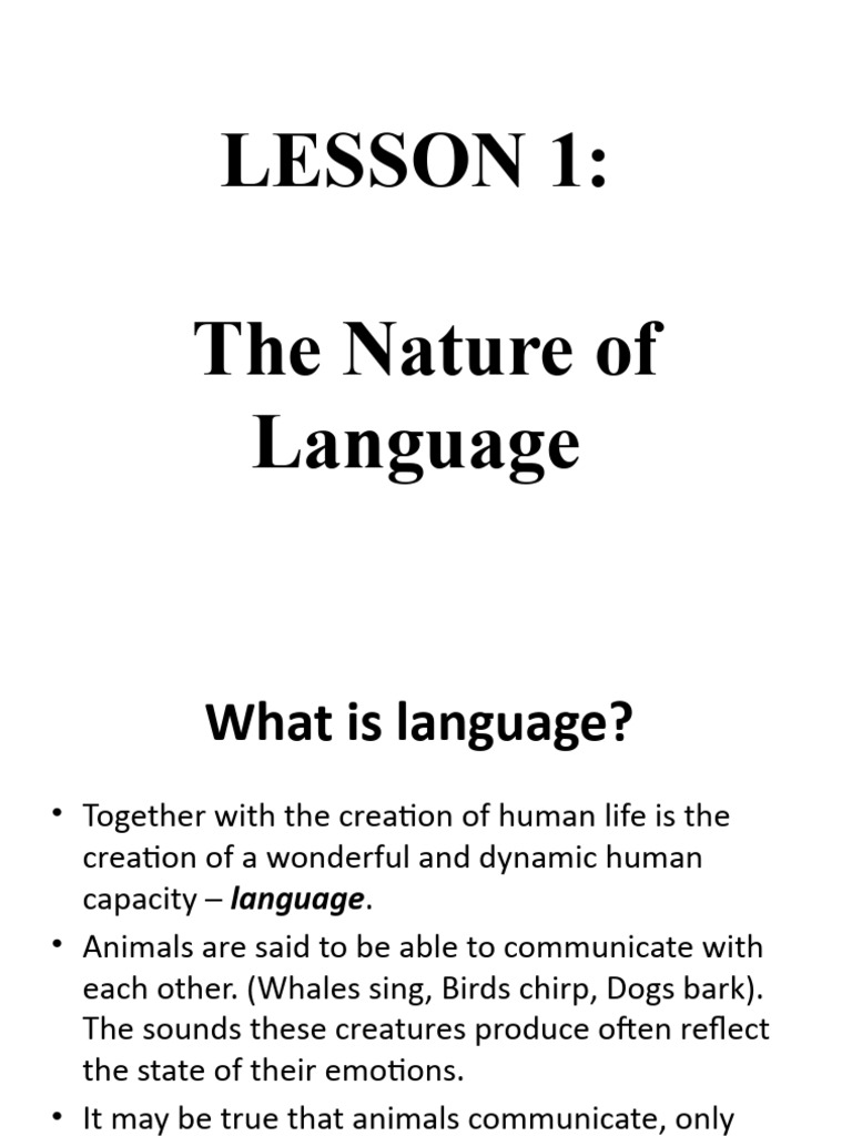 Lesson 1 and 2 Ge 100 Pur Com | PDF | Communication | Language Acquisition