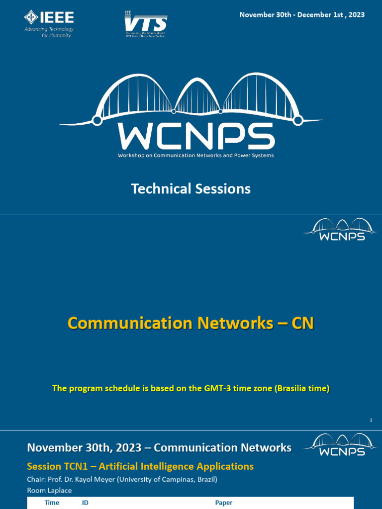 Program Technical Sessions | PDF | Distributed Generation | Brazil