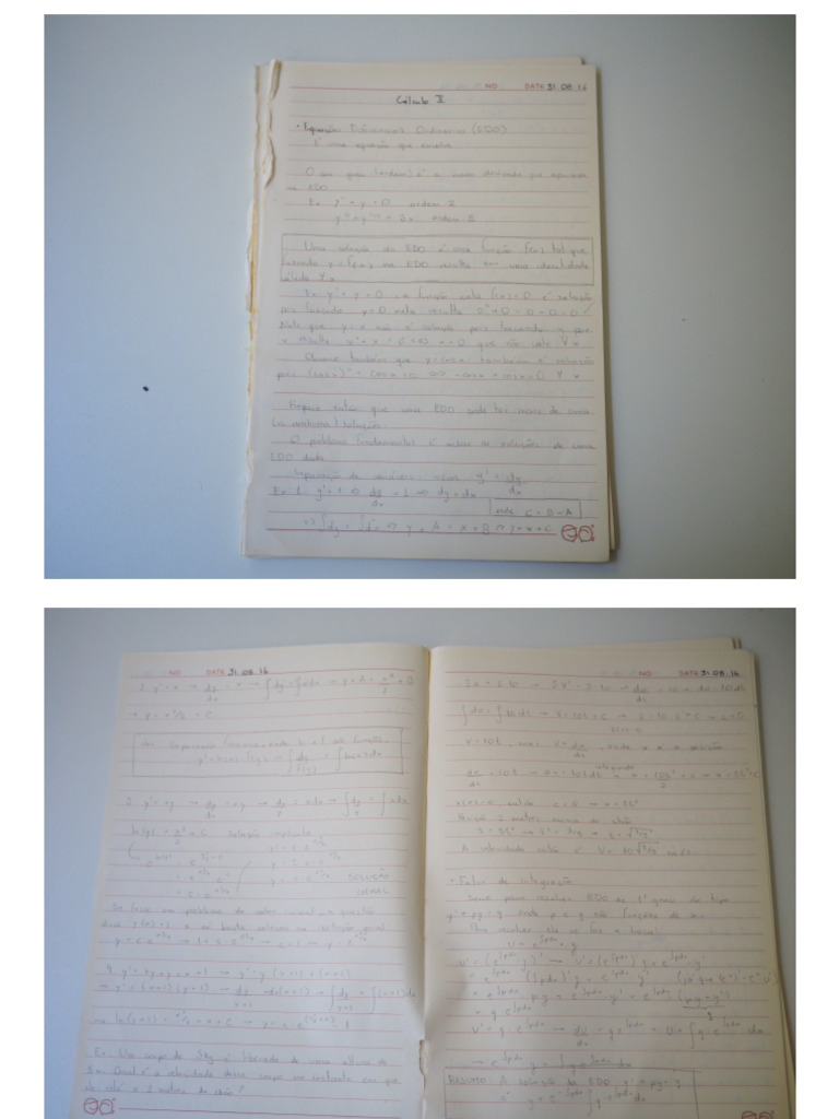 Caderno CALCULO 2 | PDF