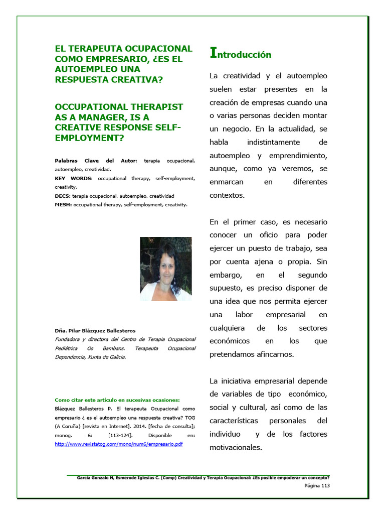 T.O. Y EMPRENDIMIENTO | PDF | Iniciativa empresarial | Negocios económicos