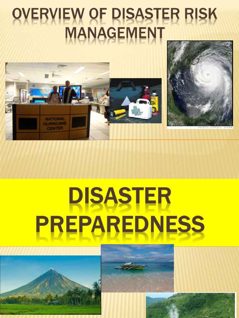 0.0 Overview of Disaster Risk Management | PDF | Hazards | Climate Change