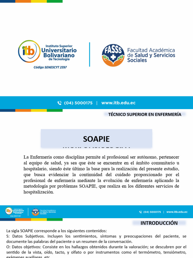 2 - Soapie | PDF | Enfermería | Medicina CLINICA