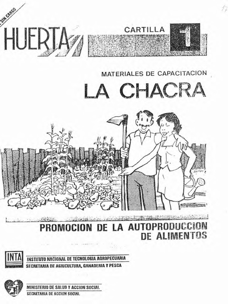 Cartilla 01 La Chacra ProHuerta INTA 1999 - Text | PDF | Maíz | Siembra