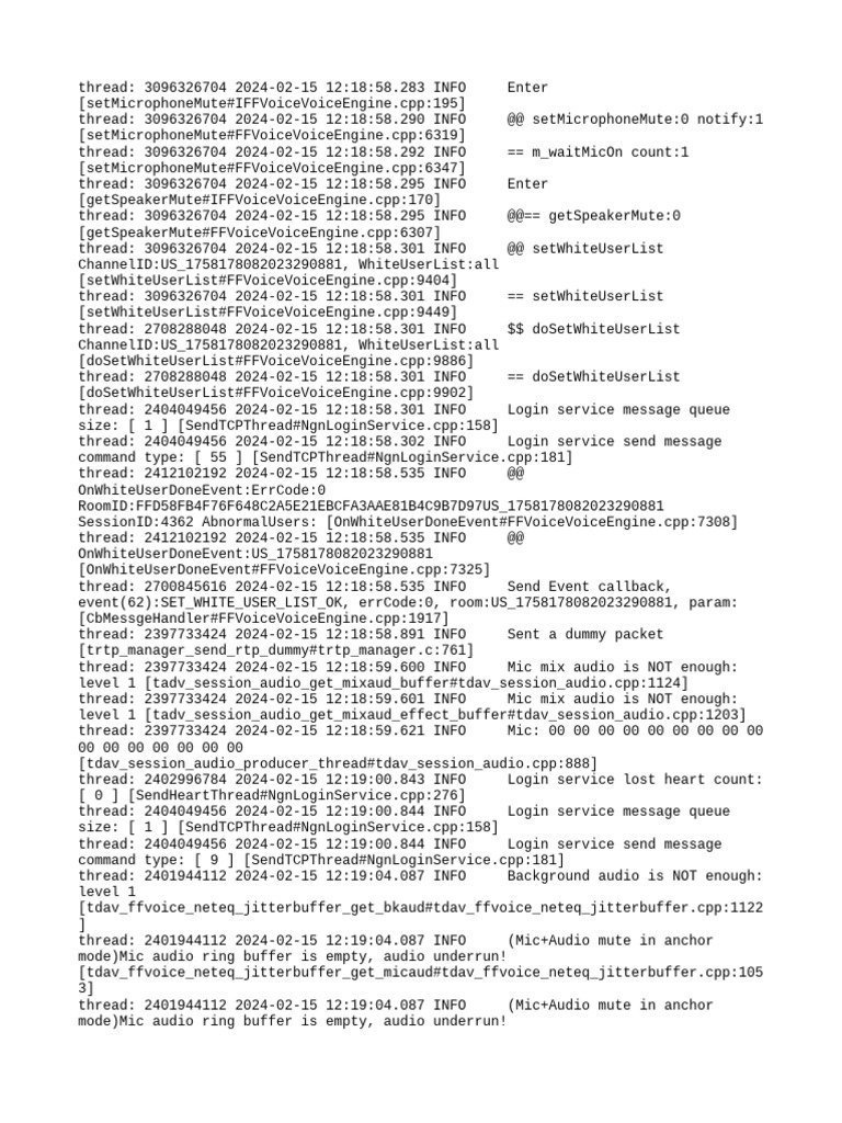 Ffrtc Log Pdf Port Computer Networking Network Protocols 8728
