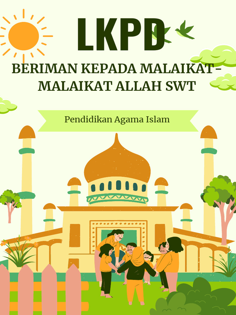 LKPD Iman PD Malaikat Kels 4 Sunarsi | PDF