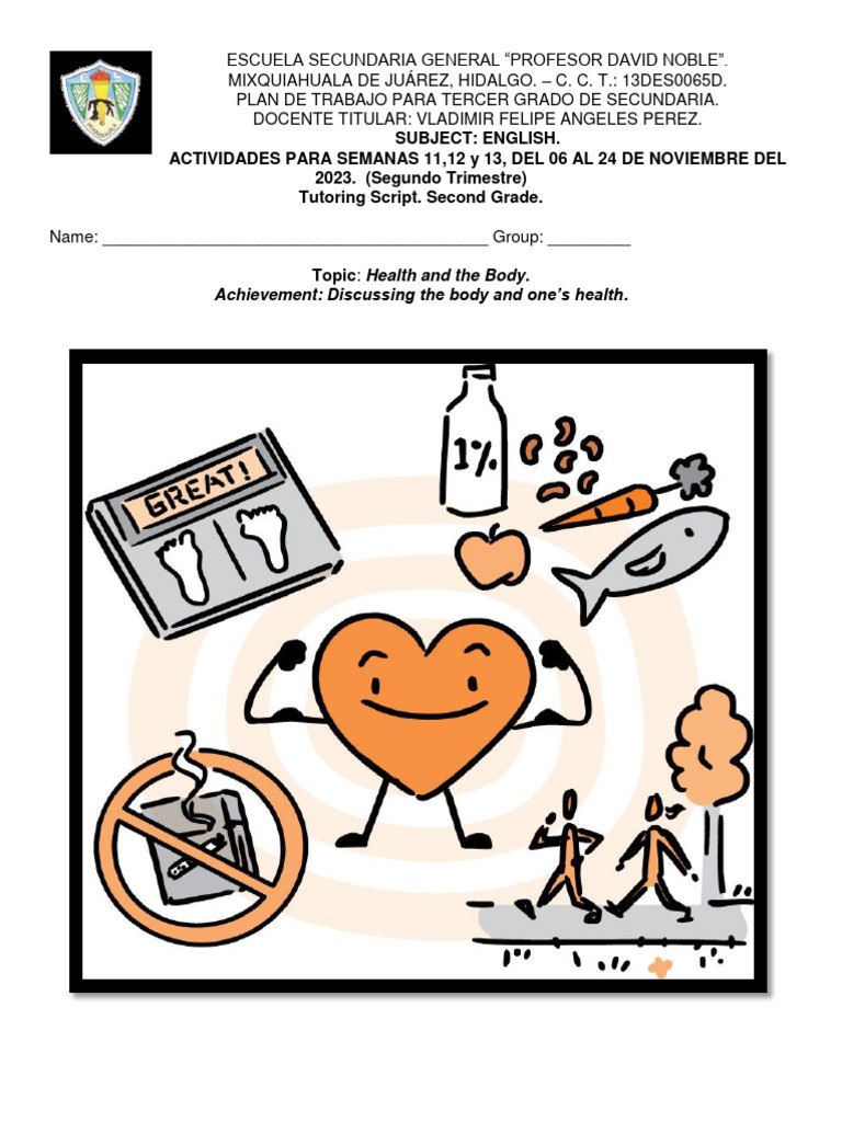 English Second Grade Pdf