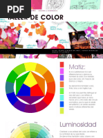 TEORÍA DEL COLOR. Tono (Hue), Matiz o Croma Es El Atributo Que ...