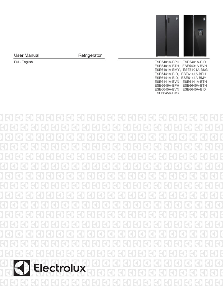 Refrigerator User Manual | PDF | Refrigerator | Manufactured Goods