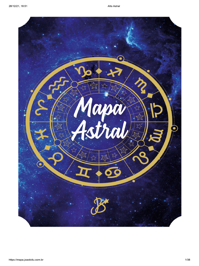 Astrologia Mapa Astral | PDF | Zodíaco | Astrologia