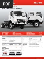 Isuzu FSR 140-260 Specifications | PDF | Manual Transmission | Vehicles