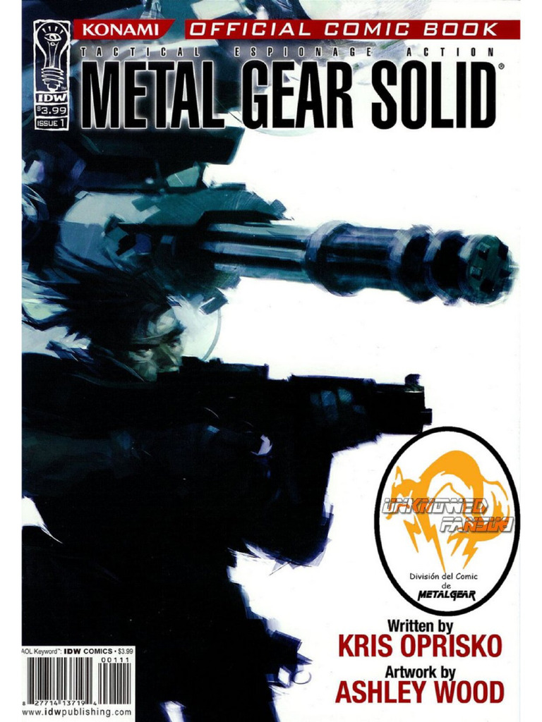 Metal Gear Solid Comic #1 | PDF