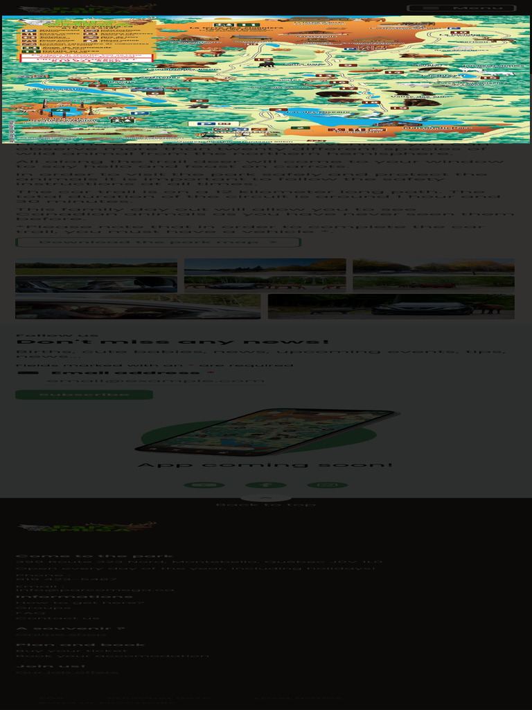 Car Trail - Parc Omega | PDF