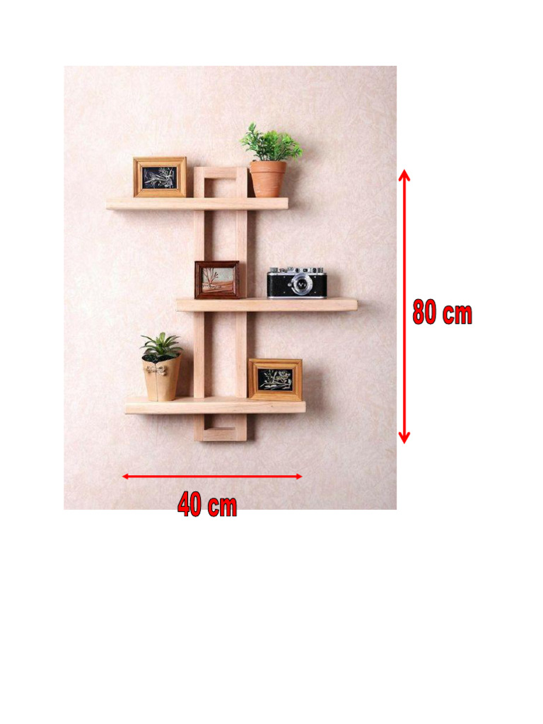 Rak Dinding Minimalis Dengan Ukuran | PDF