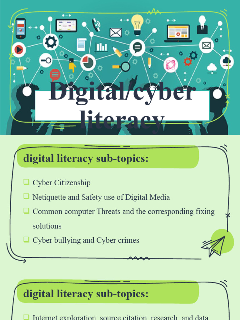 Chapter 9 - Digital Literacy | PDF | Cybercrime | Cyberbullying