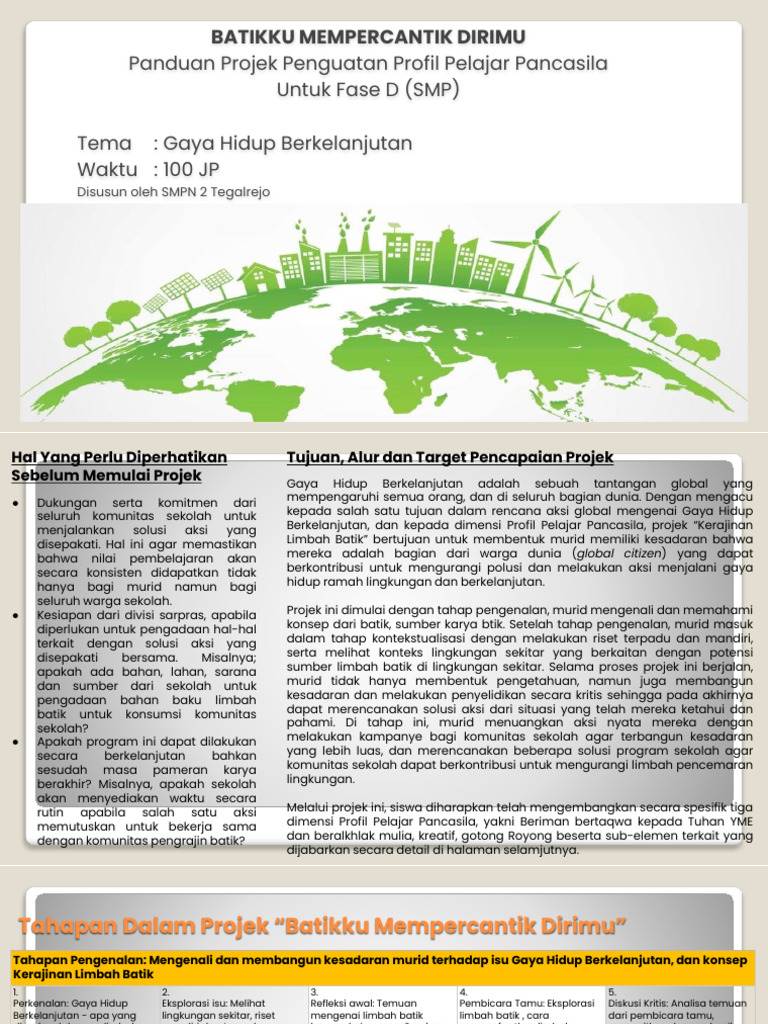 Modul Projek - Gaya Hidup Berkelanjutan - Fase D - SMPN 2tegalrejo | PDF Modul Projek - Gaya Hidup Berkelanjutan - Fase D - SMPN 2tegalrejo | PDF