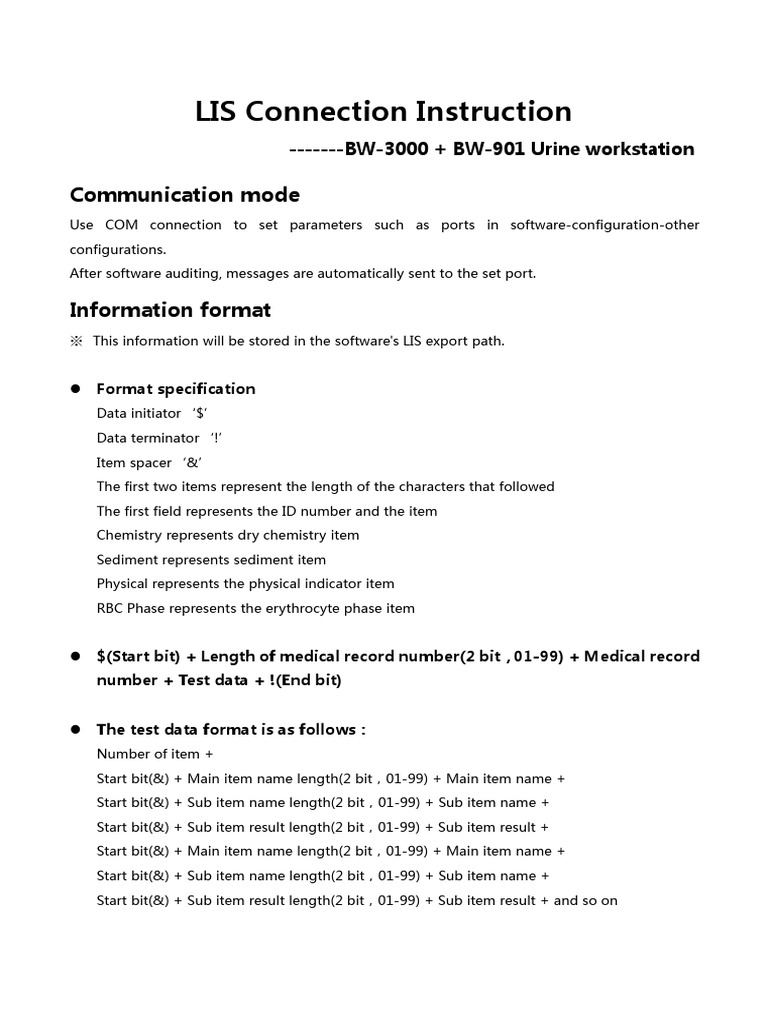 BW-Lis Manual | PDF | Computer Architecture | Computer Science
