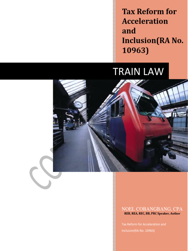 Train Law Word | PDF | Taxes | Income