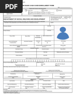 Sample BDO Form Filled Up | PDF