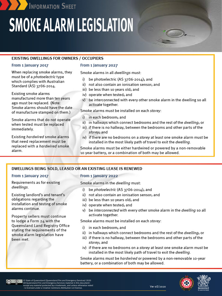 New Smoke Alarm Legislation | PDF | Building Engineering | Safety