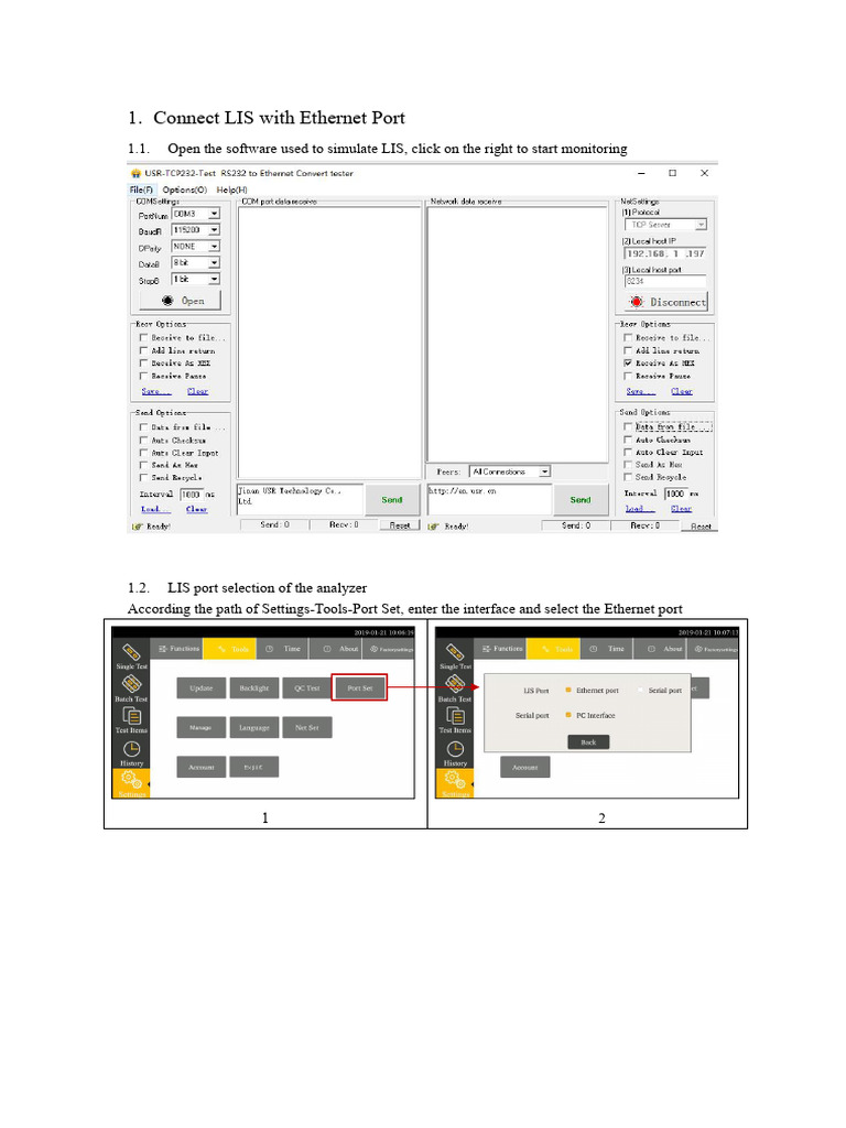 Lis Protocol AFR-200 | PDF