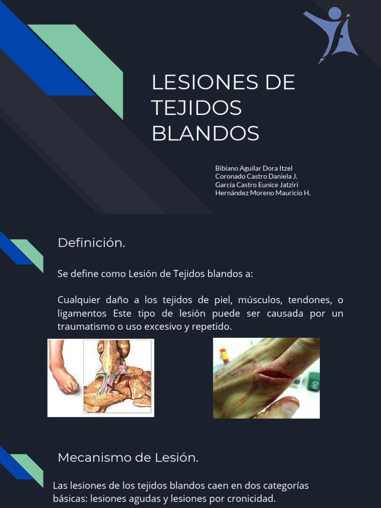 Tejidos Blandos | Descargar gratis PDF | Lesión | Emergencias Médicas