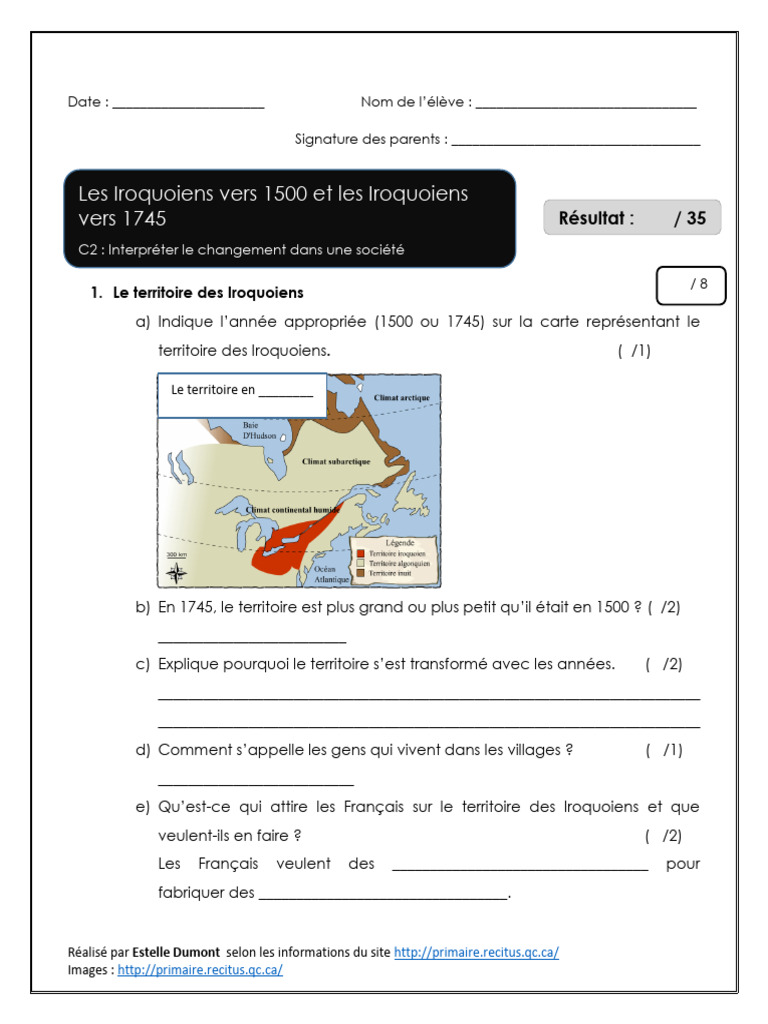 Iroquoiens : Territoire et Évolution 1500-1745 | PDF | Iroquois