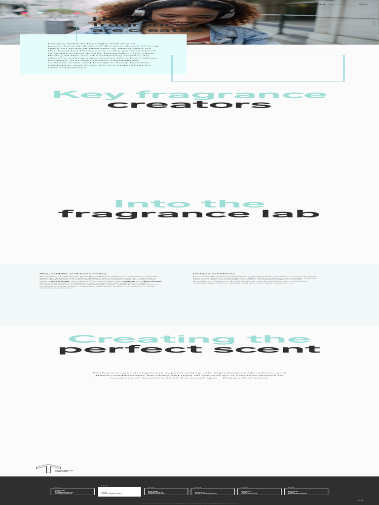 Fragrance Creation Process Explained | PDF | Perfume | Cosmetics