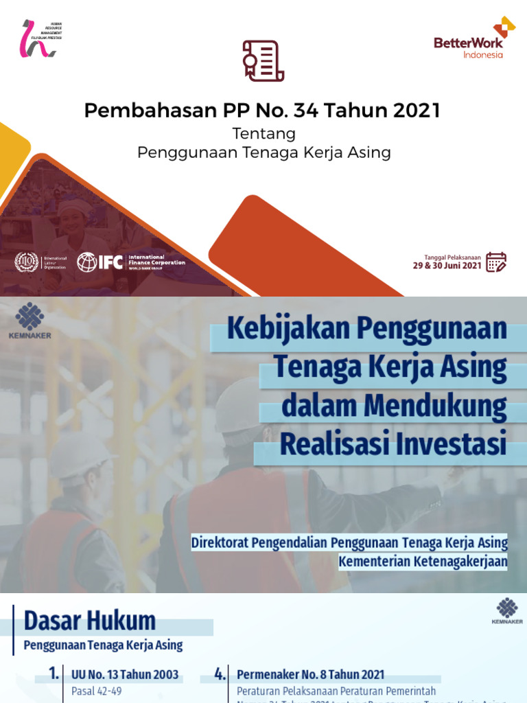 Pembahasan PP 34 Tahun 2021 - Bapak Ali Chaidar | PDF