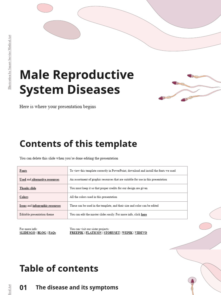 Male Reproductive System Diseases | PDF | Medical Diagnosis | Planets