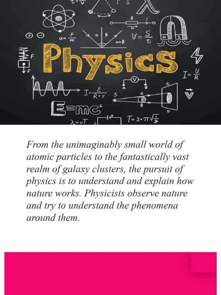 q3 PPT Physics and Its Branches | PDF | Physics | Light