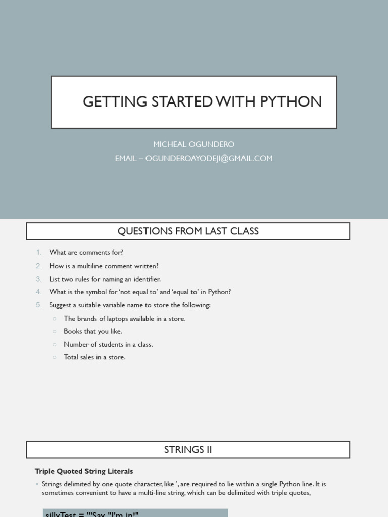 Slide 3 | PDF | Parameter (Computer Programming) | Method (Computer Programming)