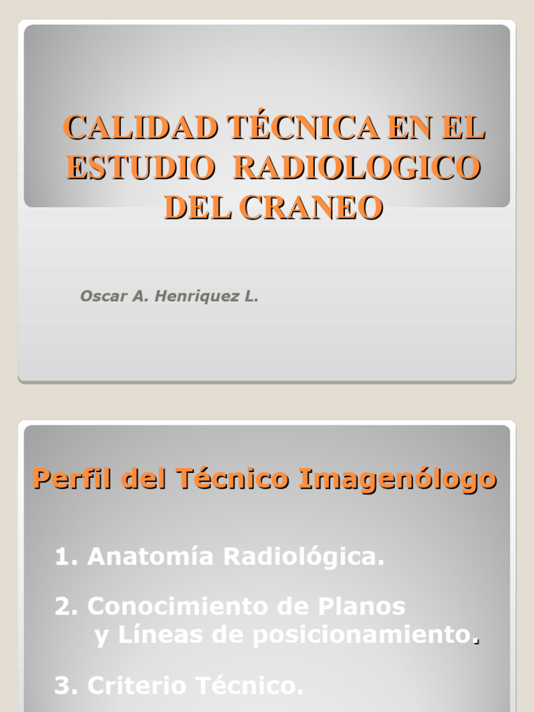 Clase De Craneo Pdf