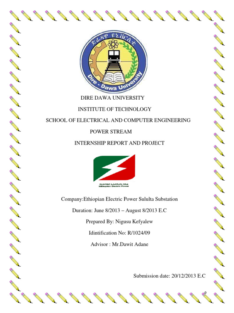 Intern Report and Project by N | PDF | Insulator (Electricity ...