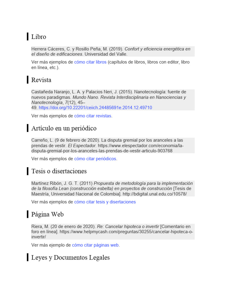 Como Hacer Referencias Apa 7ma Edición - Copia | PDF