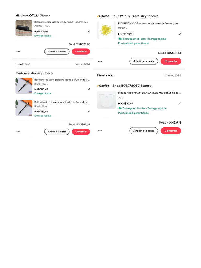 Factura Aliexpress | PDF