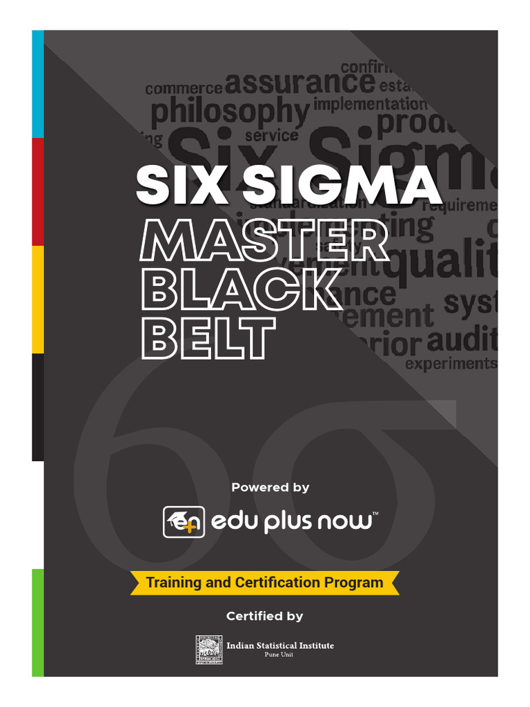 Six Sigma MBB | Download Free PDF | Six Sigma | Information Science