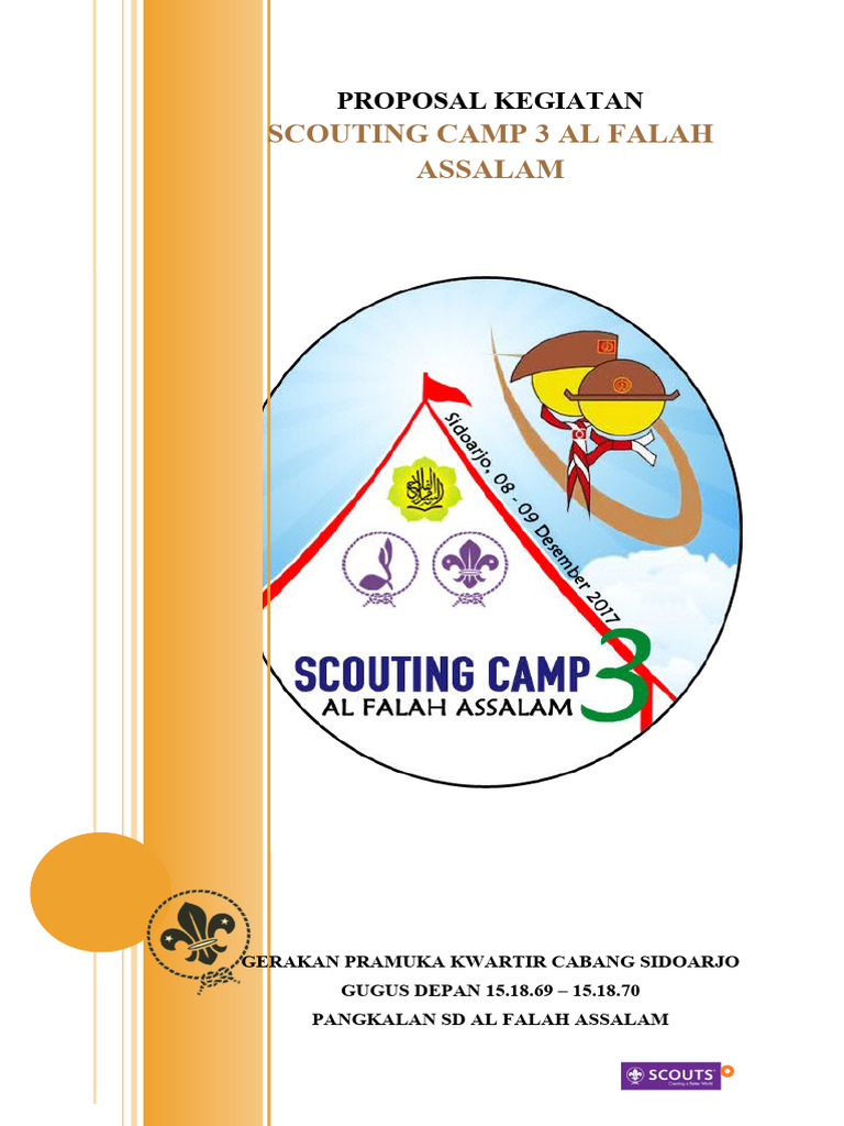 PROPOSAL KEGIATAN Scouting Camp | PDF