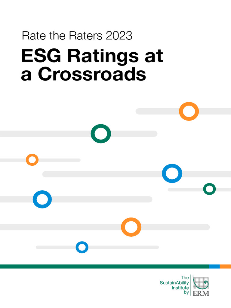 Rate The Raters 2023 ESG Ratings at A Crossroads 1699861044 | PDF ...