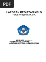 Template Laporan MPLS SD 2025 | PDF
