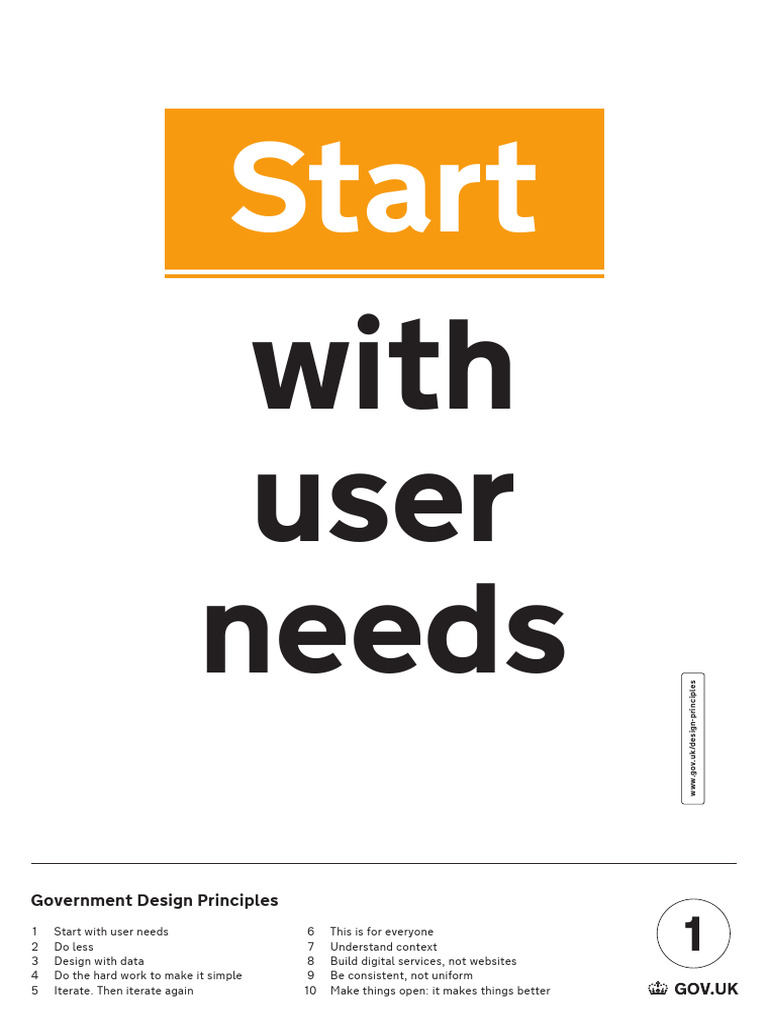 Government Design Principles Guide | PDF | Computing | Information ...