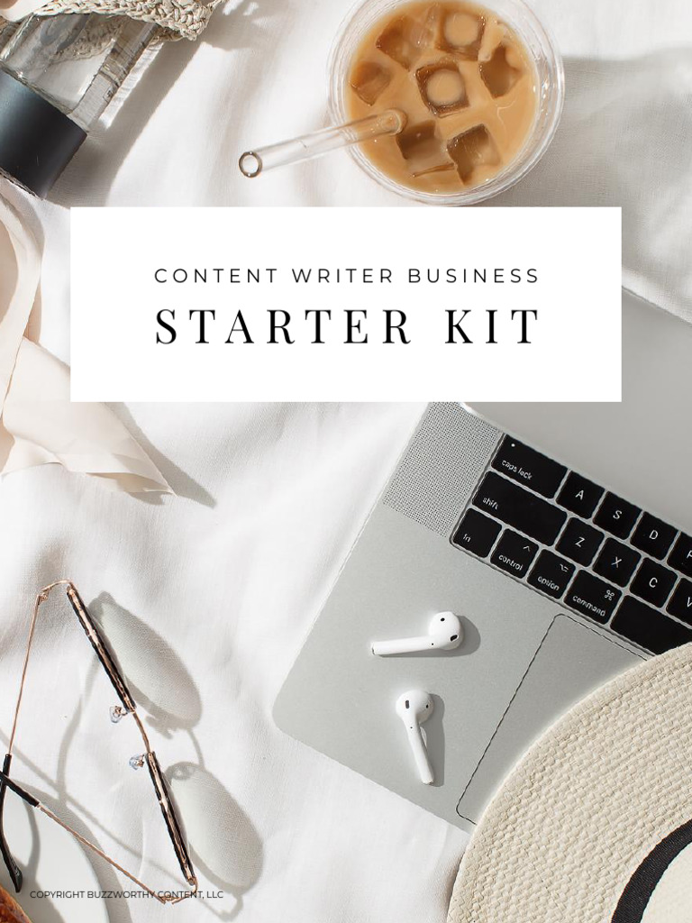 Content Writer Business Starter Kit | PDF | Social Media | Popular Culture & Media Studies