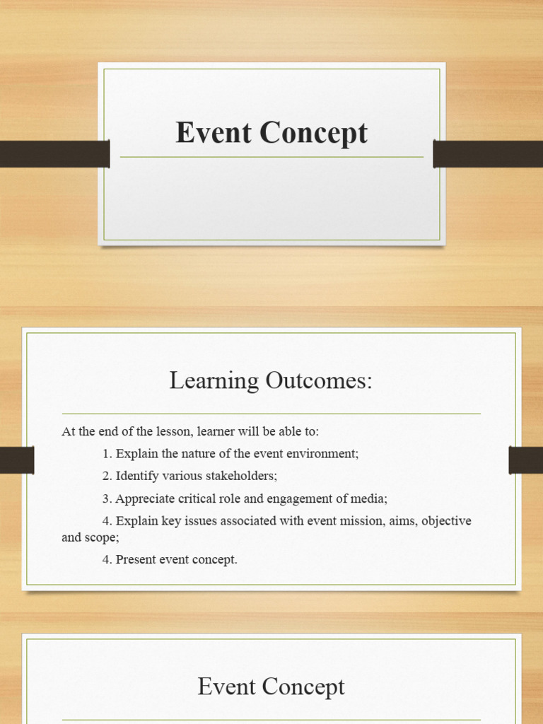 Event Concept and Stakeholder Engagement | PDF | Stakeholder (Corporate)